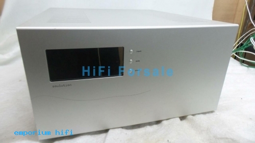HiFi Forsale | Buy this used Soulution 710 power amplifier from ...